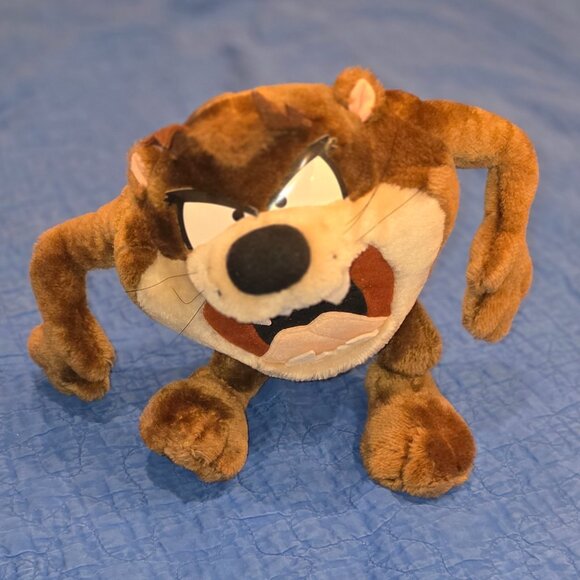 Warner Bros. | Toys | Vintage Taz Stuffed Animal | Poshmark